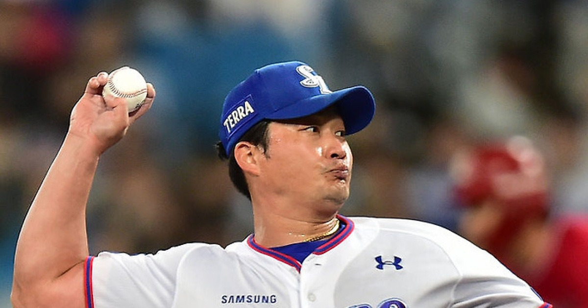 KBO리그 400세이브 향해 역투하는 오승환