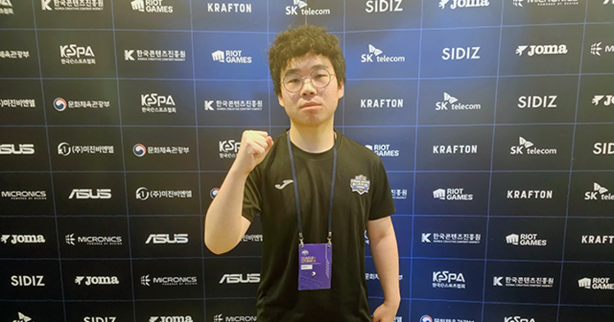 [대통령배 KeG] '10월 LoL 리그 우승' HLE 아카데미 심수현 "제우스-도란이 롤모델"