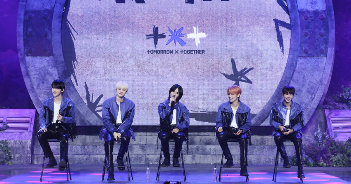 TXT shatters records, tops charts with 3rd LP