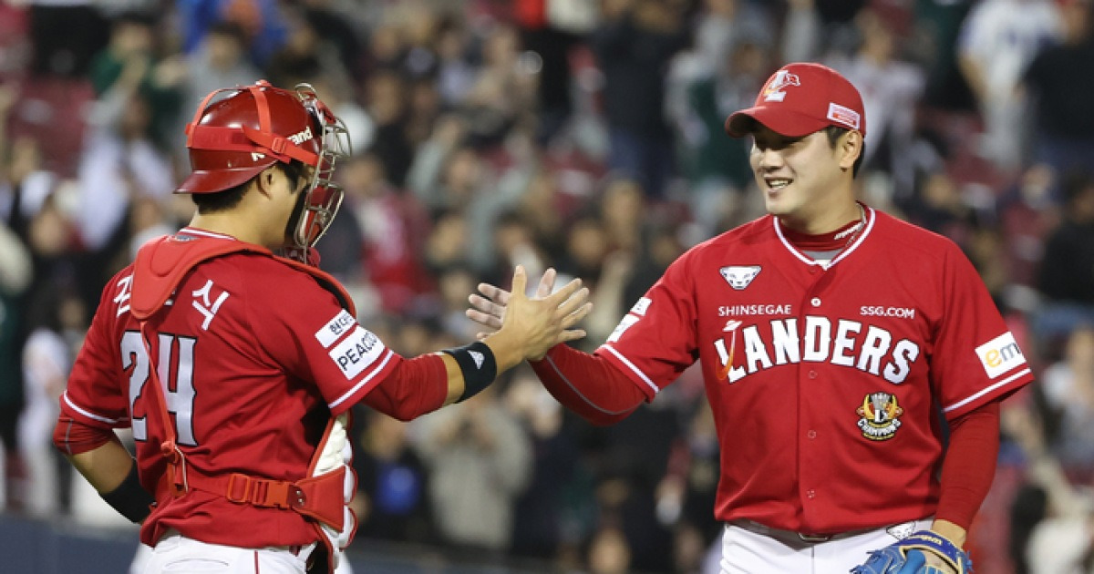 “3위 다툼, 끝까지 간다” 두산 잡은 SSG, NC 제치고 3위행, 자력 준PO 보인다