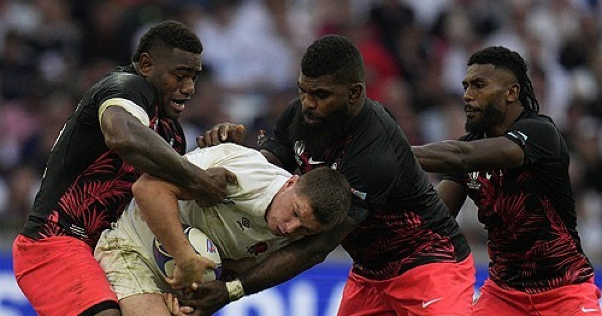 APTOPIX Rugby RWC England Fiji