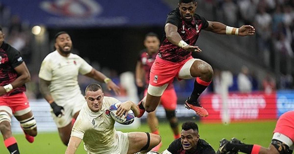 Rugby RWC England Fiji