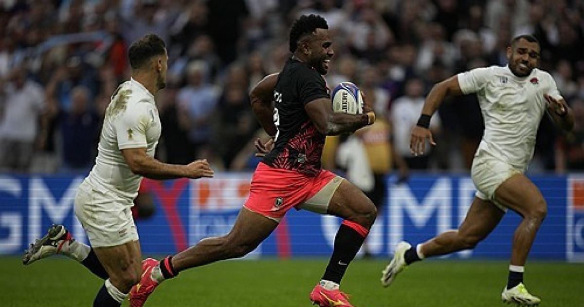 Rugby RWC England Fiji