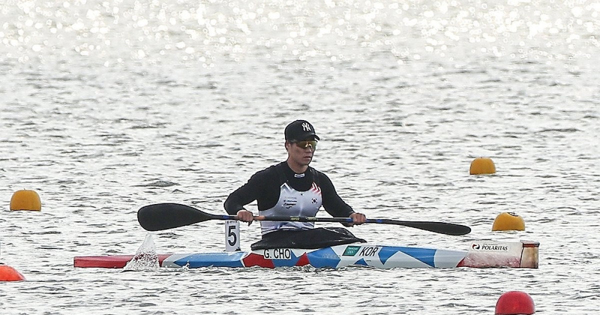 K-1 200m 결승 준비하는 조광희