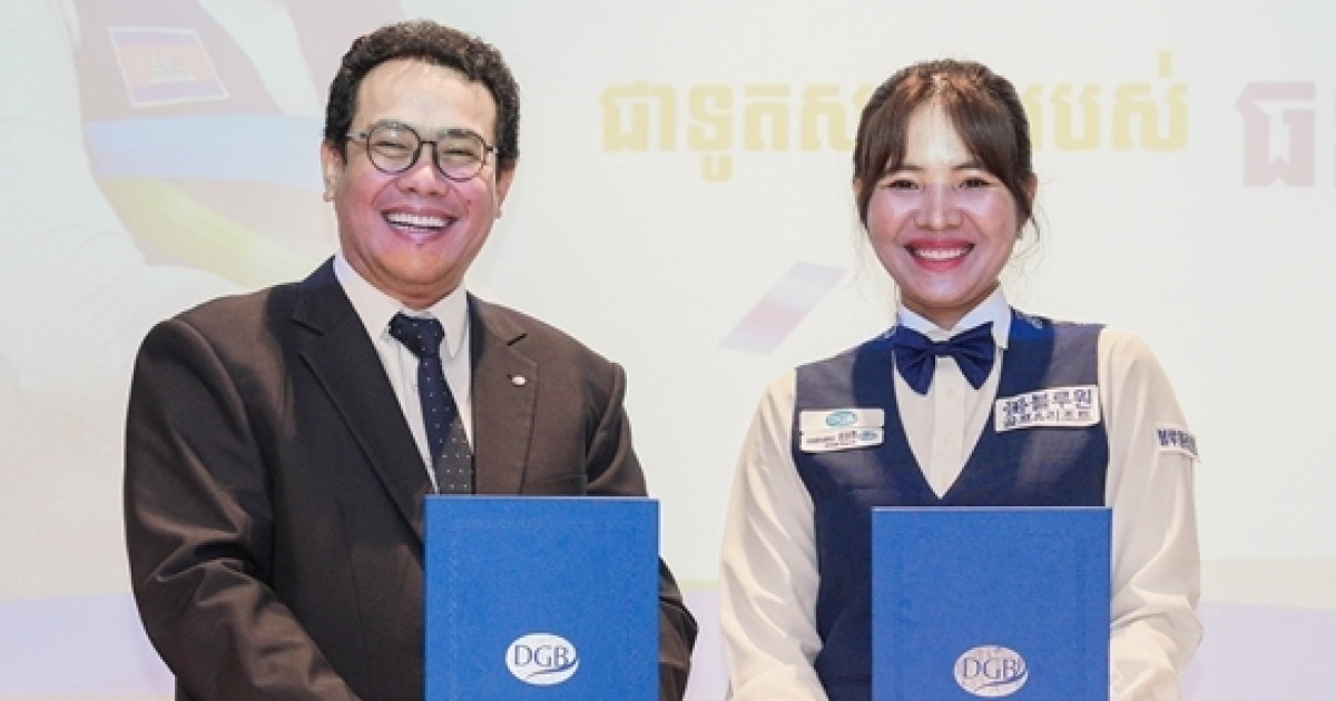 스롱 피아비, 대구은행 자회사 DGB BANK PLC 후원받는다