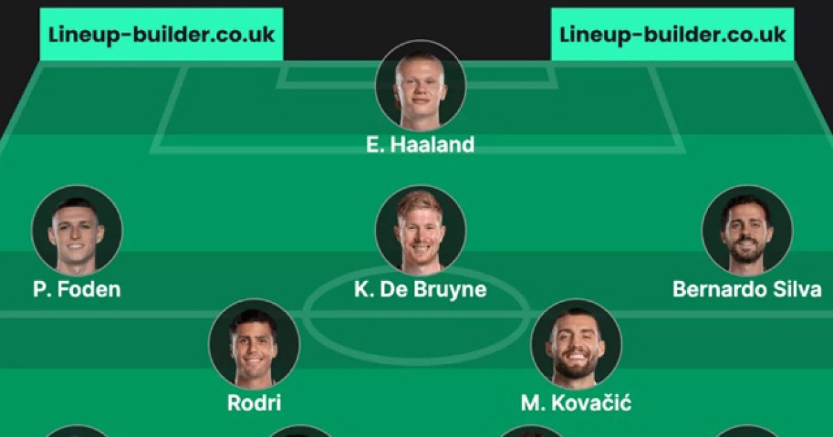 'EPL 2연패→토트넘 추격 실패' 맨시티, 더 브라이너 복귀 후 예상 베스트11