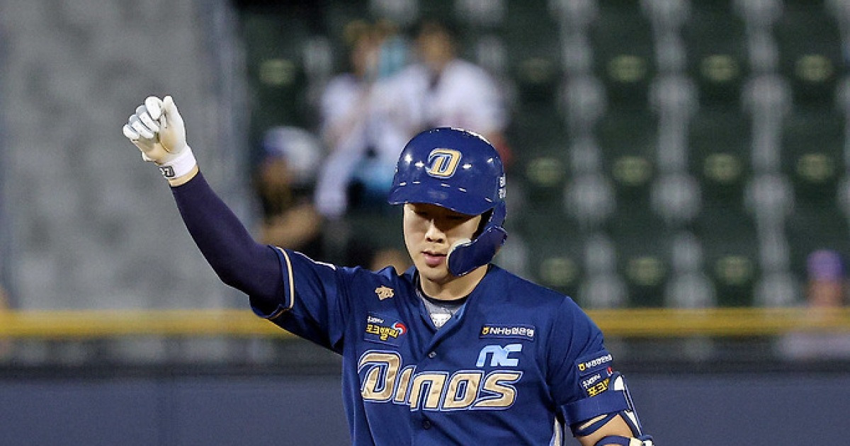 [WC1] NC 박건우, 무릎 통증서 회복…3번 타자 선발 출격