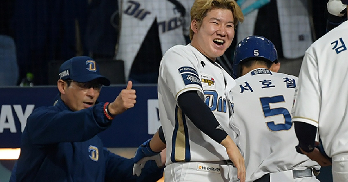 인천행 티켓 얻은 강인권 NC 감독 “선수들에게 너무 고마워…준PO 준비 잘하겠다” [WC1 인터뷰]