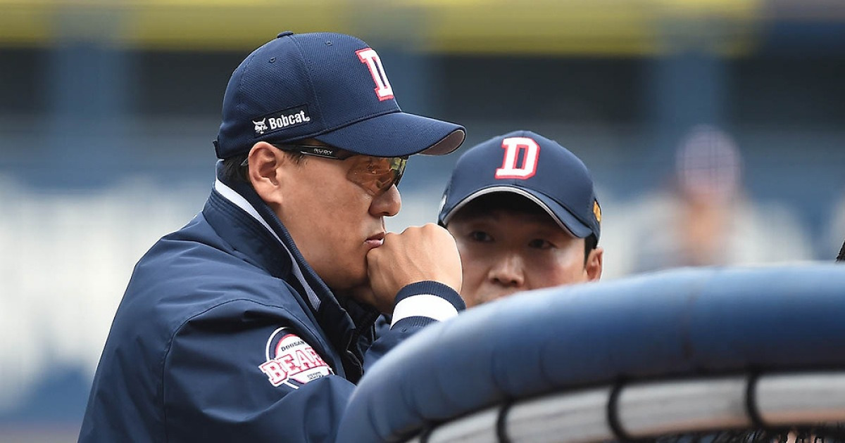 NC 박건우 선발인데 두산은 김재환 제외, 이승엽 감독 "우리가 해왔던 대로 한다" [WC1]