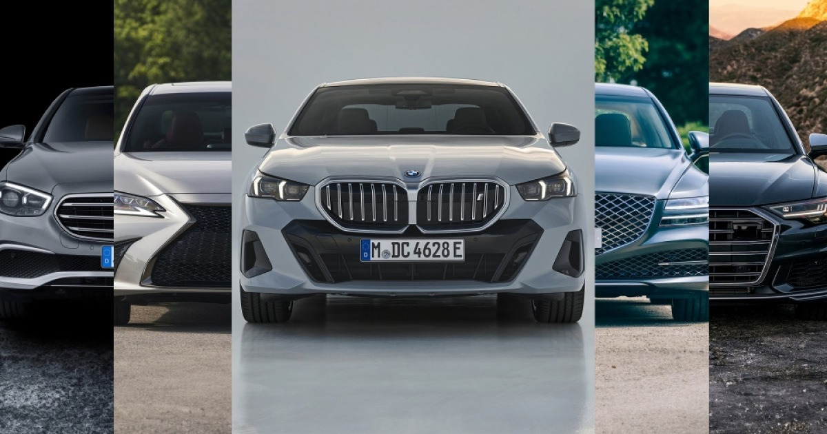 BMW 신형 5시리즈, E클래스·A6·G80과 비교해보니 | 모터그래프