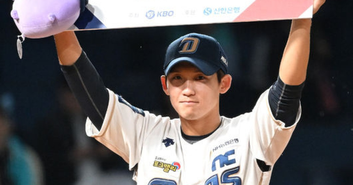 '만루 홈런 포함 3안타 6타점' NC 서호철, "타구보고 홈런 직감" [WC1]