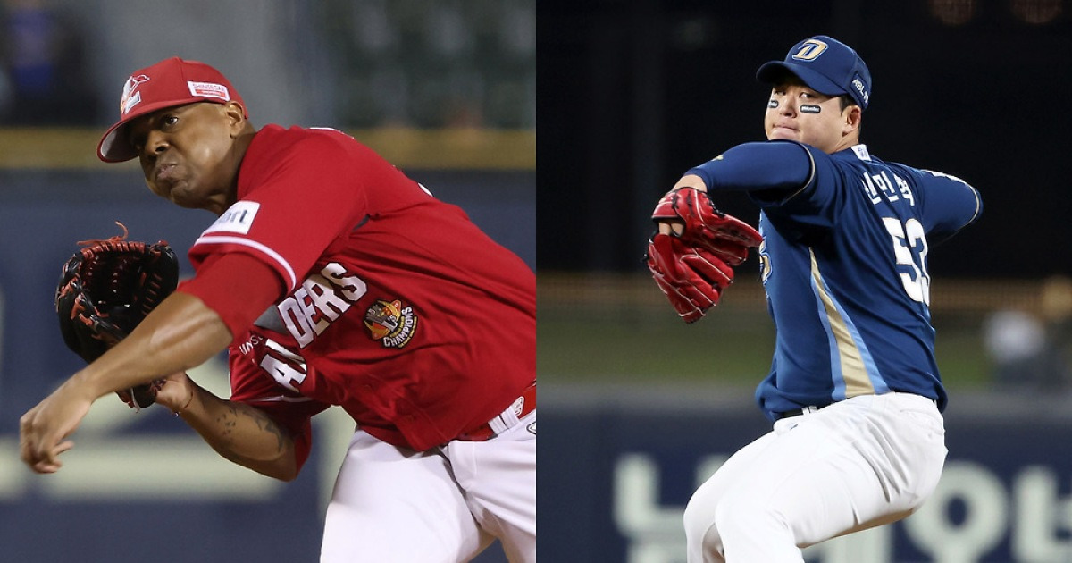 준PO 1차전 선발투수 SSG 엘리아스 - NC 신민혁