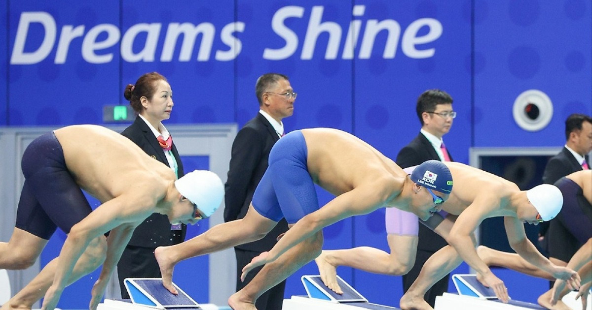 수영 이인국, 장애인AG 자유형 200m 4위…주종목 배영 100m서 金 도전