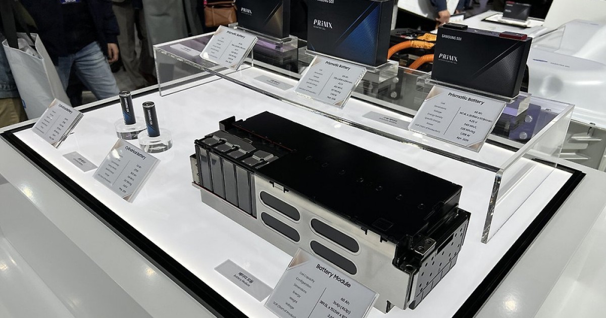 “전기차 배터리 종류 다변화”… 삼성SDI, ‘현대차’에 최신 P6 각형 배터리 공급