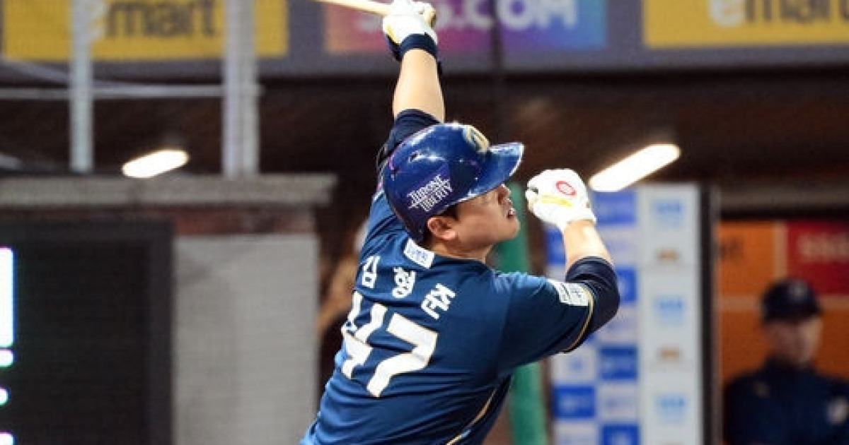 NC '업셋 PO행' 단 1승 남았다! 파죽의 PS 3연승, 김형준 쐐기포 앞세워 7-3 승리 [준PO2 현장리뷰]