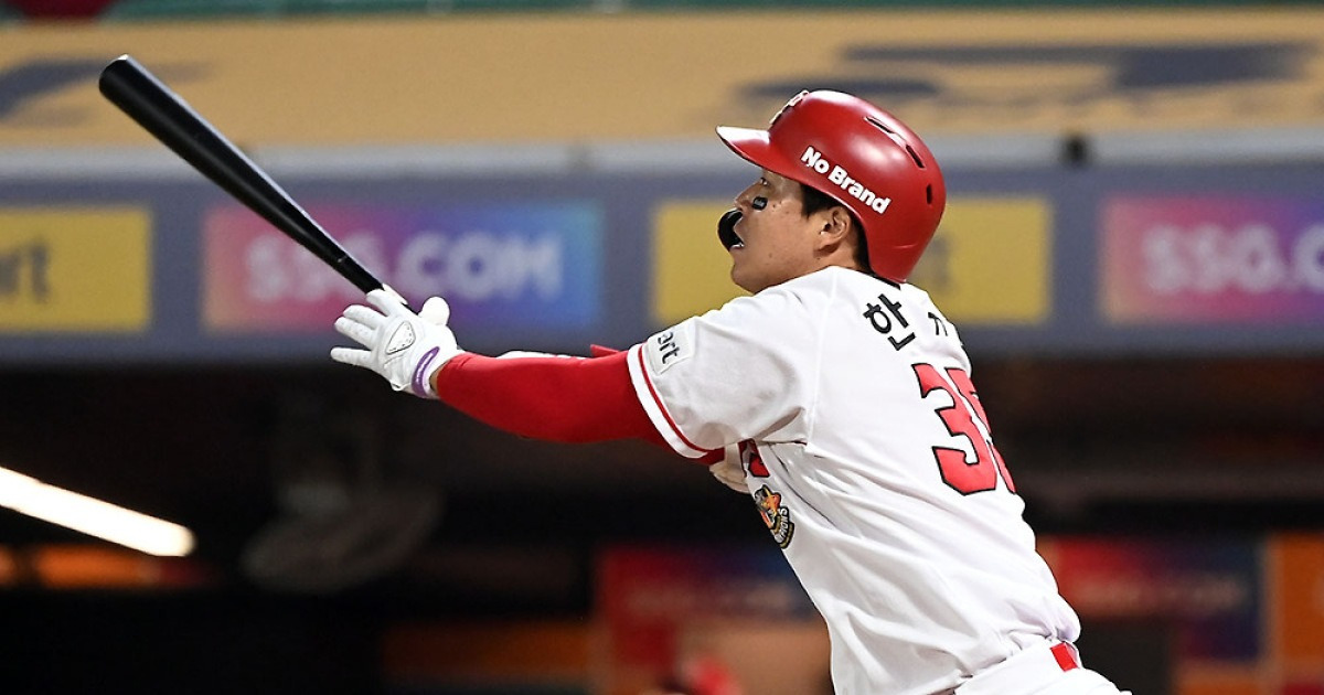 김광현 무너뜨린 공룡, 한유섬이 추격 불씨 당긴 SSG...5회까지 NC '4-2' 리드 [준PO2]