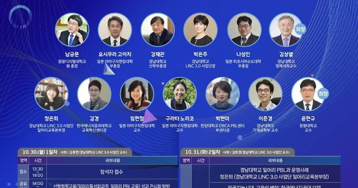 경남대 LINC3.0사업단, '2023 산학협력 인재양성 한일 컨퍼런스' 개최 [대학소식]