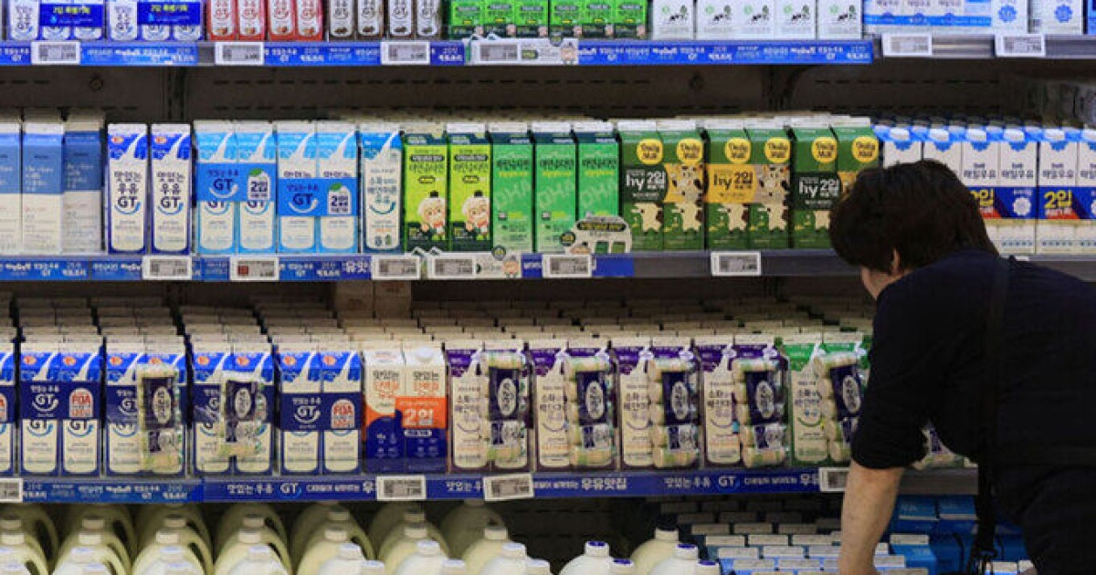 편의점 우유 가격 오른다… GS25, 12월부터 평균 8% 인상