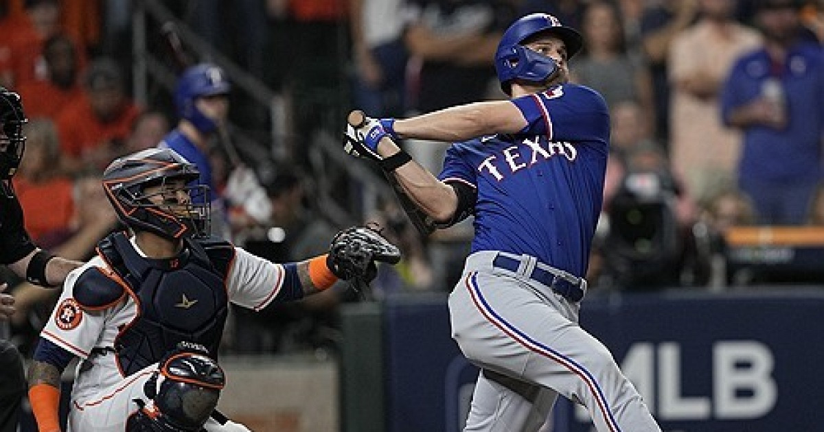 ALCS Rangers Astros Baseball