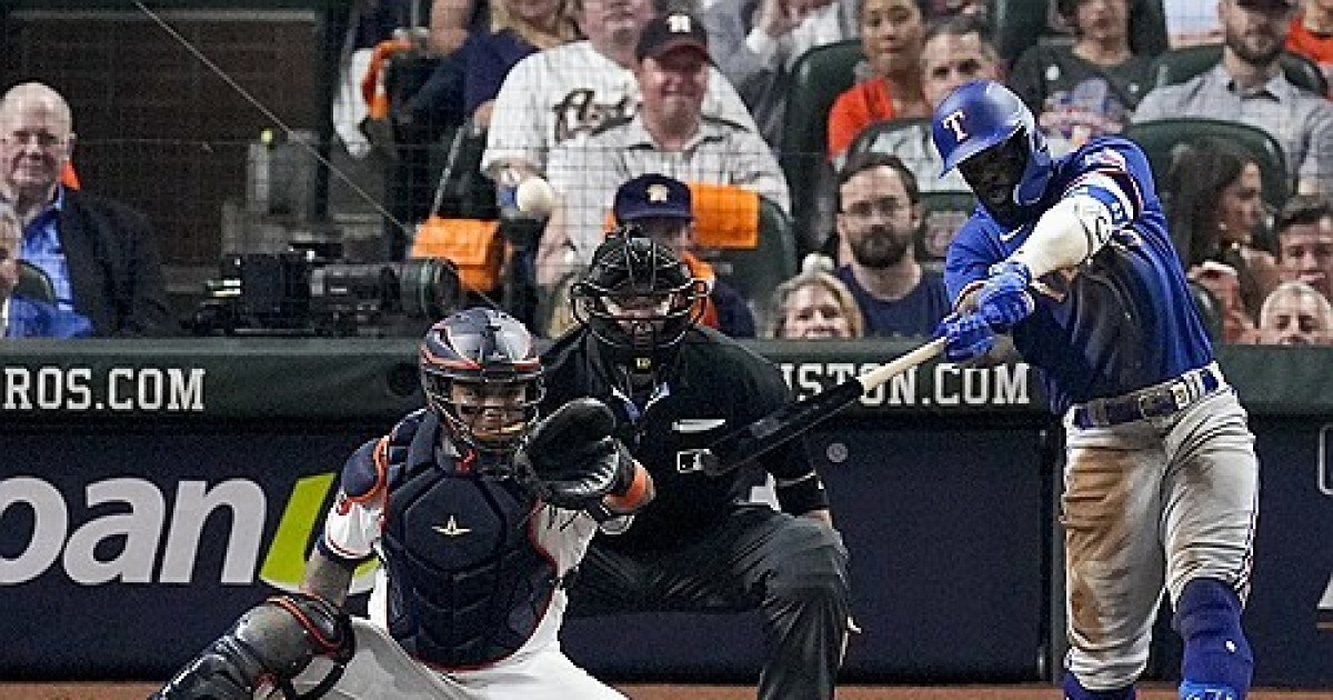 ALCS Rangers Astros Baseball