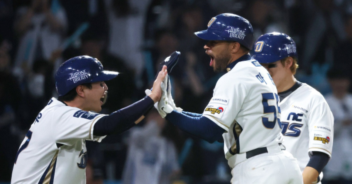 'KT 나와' 4위 NC, SSG에 스윕승 거두며 PO 진출···PS 4연승, MVP 김영규