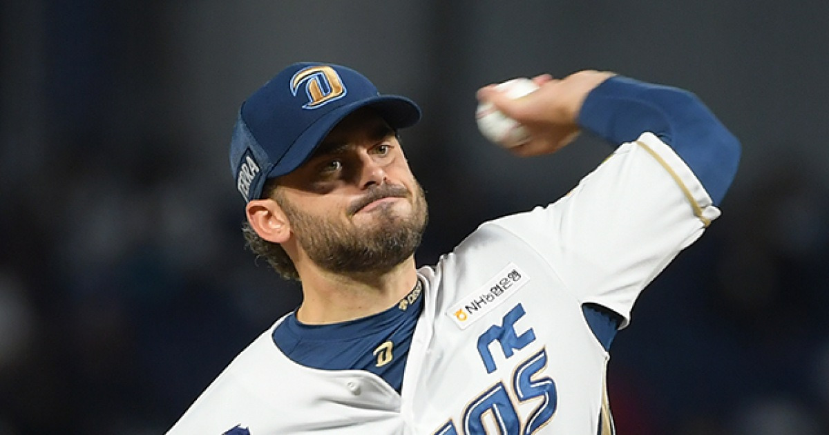 이번에도 안정감 보여주지 못한 NC 좌완 외국인 투수, SSG 상대 2이닝 5실점 [준PO3]