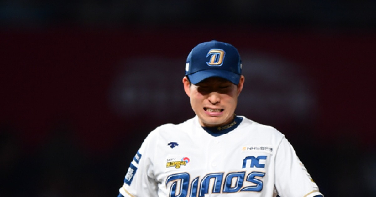 강습 타구에 오른 손등 맞은 NC 원조 토종 에이스, 병원 검진 예정 [준PO3]