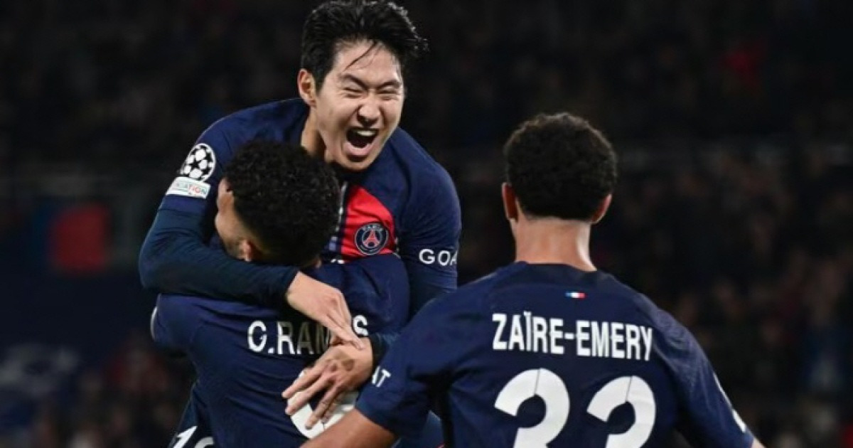 [UCL리뷰]'이강인 PSG 데뷔골!' PSG, AC밀란에 3대0 승리!