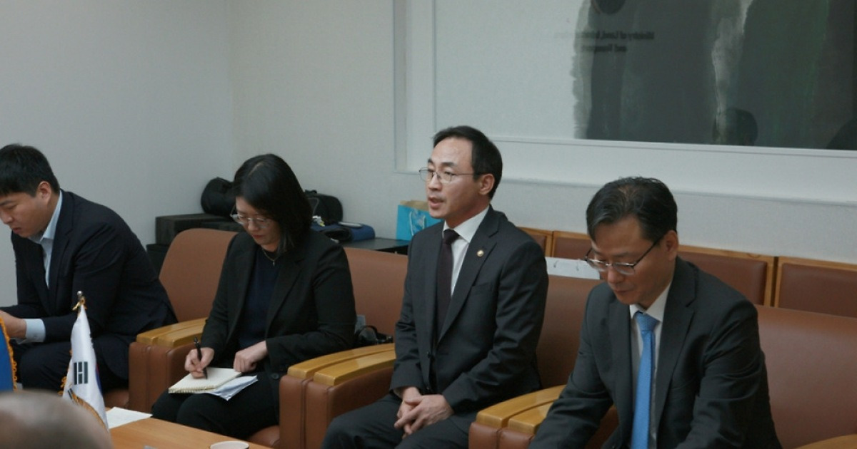 김오진 국토부 차관 "우크라 재건협력 EDCF·ODA 활용 논의"
