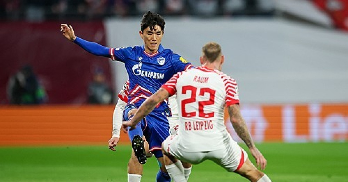 '풀타임' 황인범, UCL '1호 도움' 불발…즈베즈다, 라이프치히 원정 1-3 완패 [UCL 리뷰]