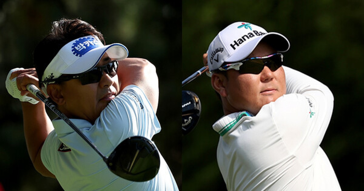 '10언더파' 박상현, KPGA 부산오픈 1R 선두…'제네세스 포인트 1위' 함정우 2타차 2위(종합)