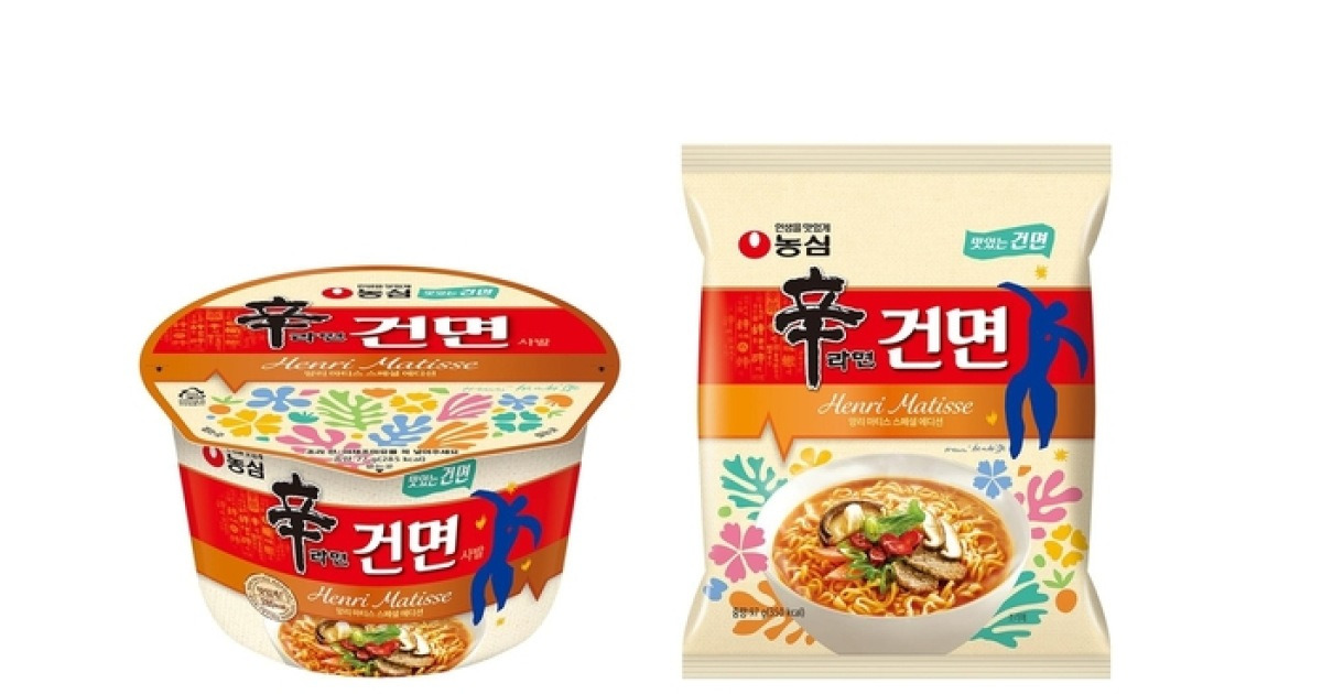 Nongshim launches Shin Ramyun Light limited edition featuring Matisse ...
