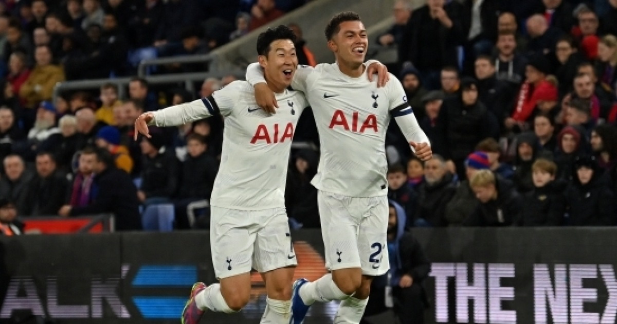 ‘쏘니’ 또 터졌다! 8호 골과 함께 토트넘 10G 무패 이끌어…크리스탈 팰리스전 2-1 승리 [EPL]