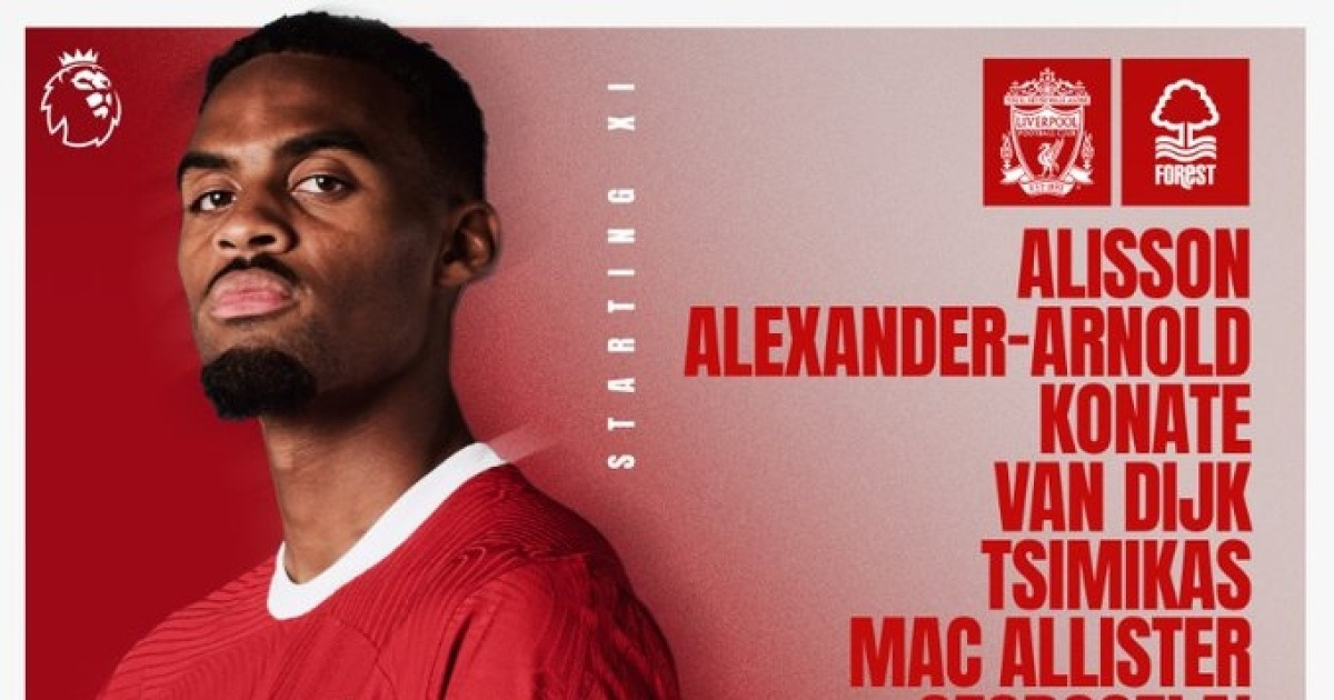 ‘공식전 4G 무패’ 리버풀, EPL 10R 노팅엄 포레스트전 선발 명단 공개