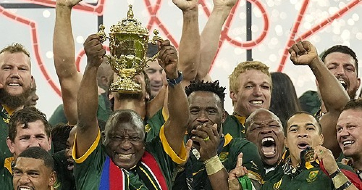 Rugby RWC Final New Zealand South Africa
