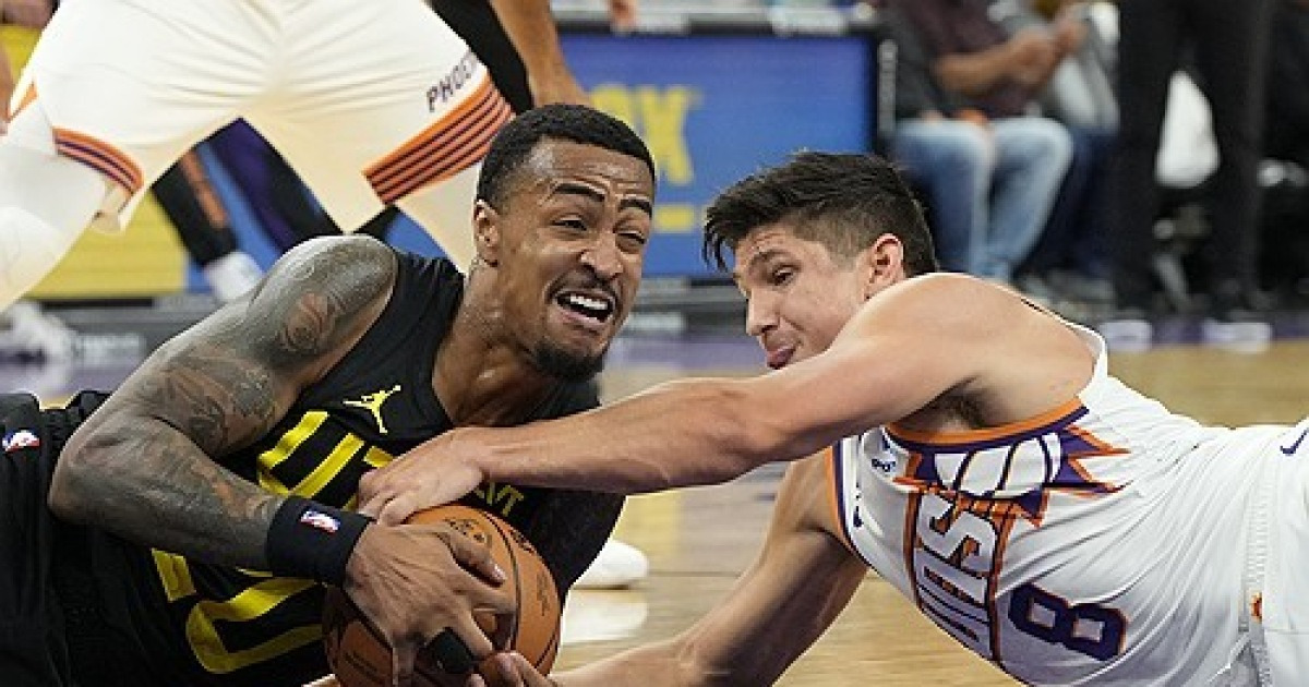 Jazz Suns Basketball