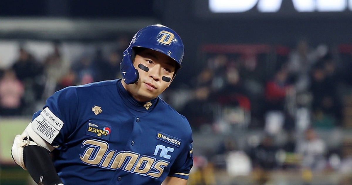 NC의 승부수 통했다…KT에 강한 오영수, 2회 첫 타석부터 솔로포[PO1]