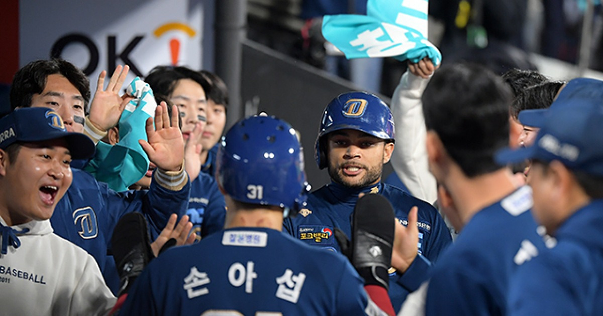 전날과 선발 라인업 똑같다! NC, 13안타-9점 기세 이어간다…KT, ‘페디에 홈런 뽑은’ 문상철 6번 승격 [PO2 현장]