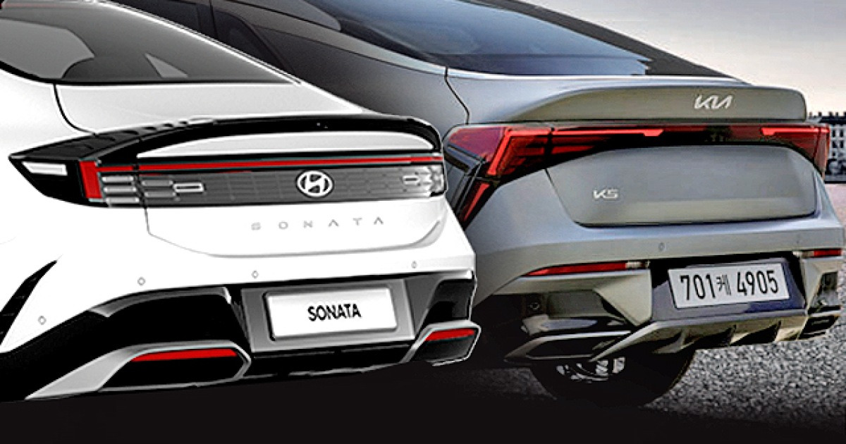 쏘나타 vs K5 뒷모습 맞대결! 여러분의 선택은?! | 갓차