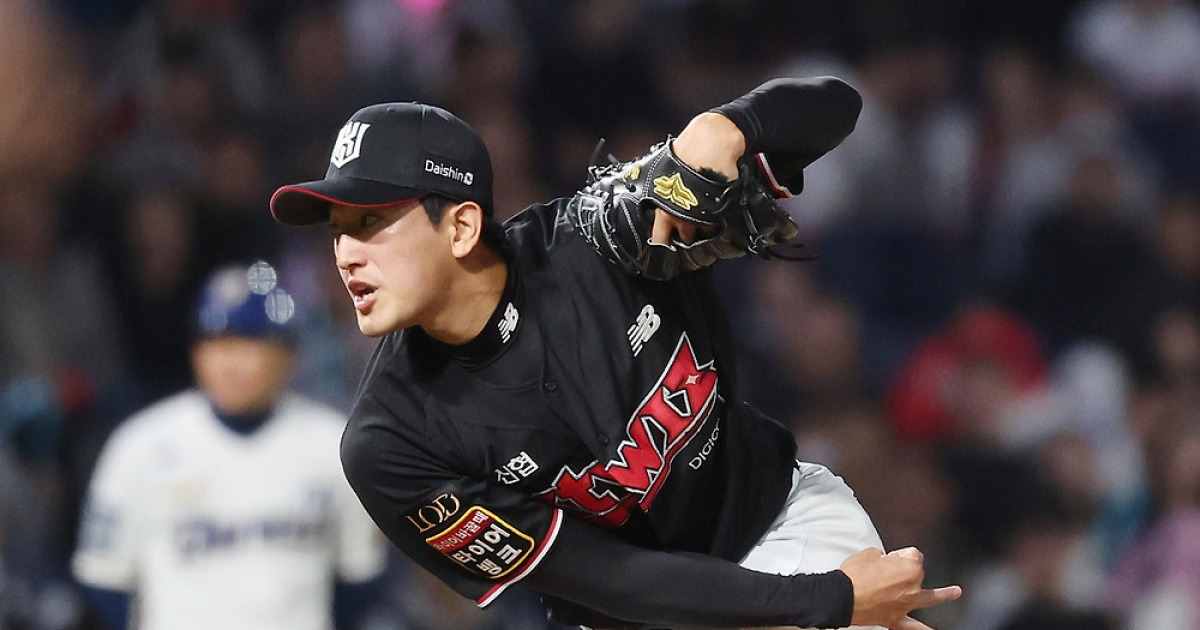 아들 첫 생일에 등판한 KT 고영표, NC전 6이닝 무실점 호투[PO3]