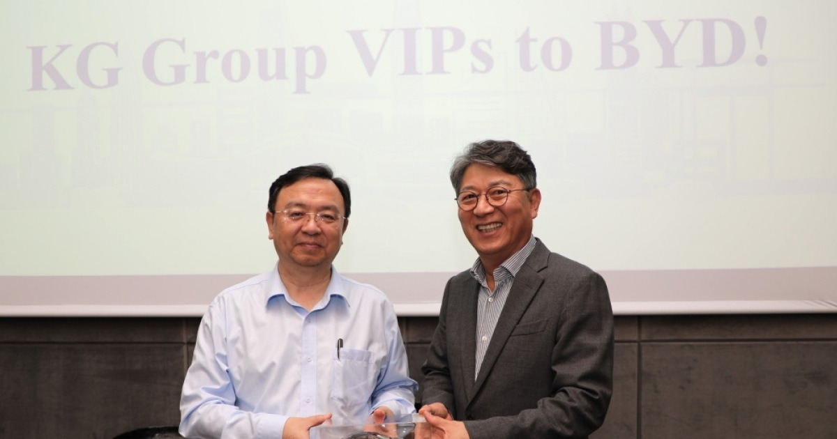 KG모빌리티, BYD와 전기차 개발 협약