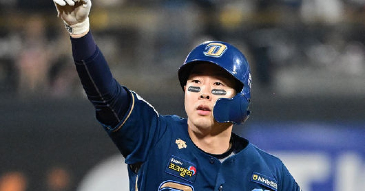 PO 타율 5할 맹타! 박건우, 3차전 지명타자 맡는다…‘KS까지 -1승’ NC 라인업 공개 [PO3]