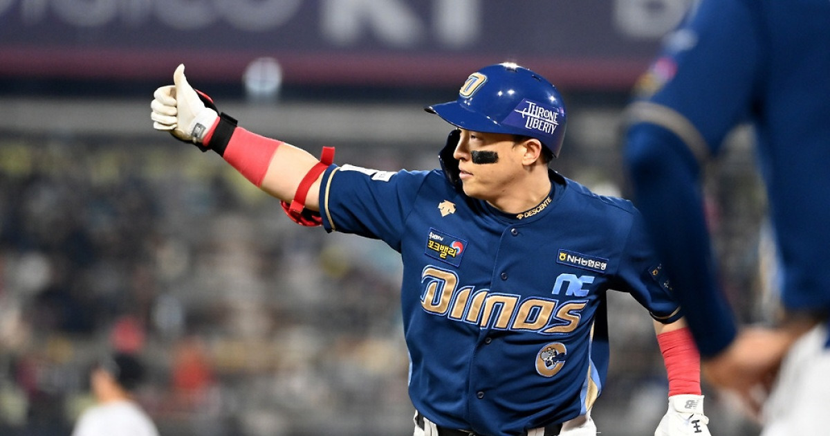 '감기몸살' 박건우 우익수 복귀→NC. 4차전에서 끝낼까? '진짜' 승리 라인업 정조준 [PO4 인터뷰]