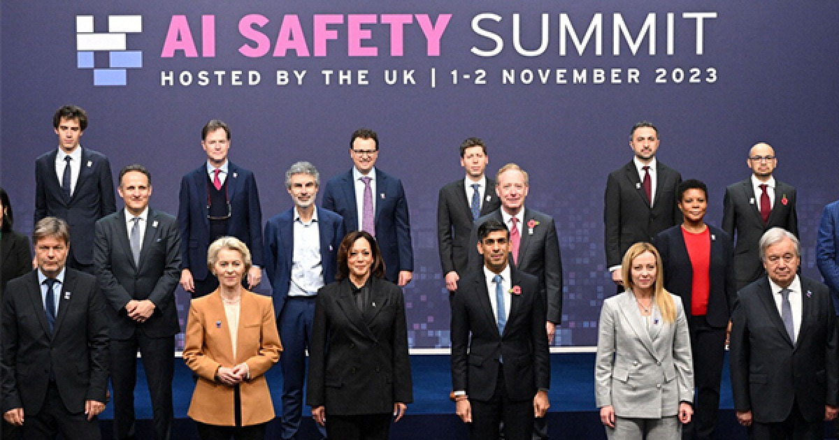 AI Safety Summit adopts declaration on addressing AI risks