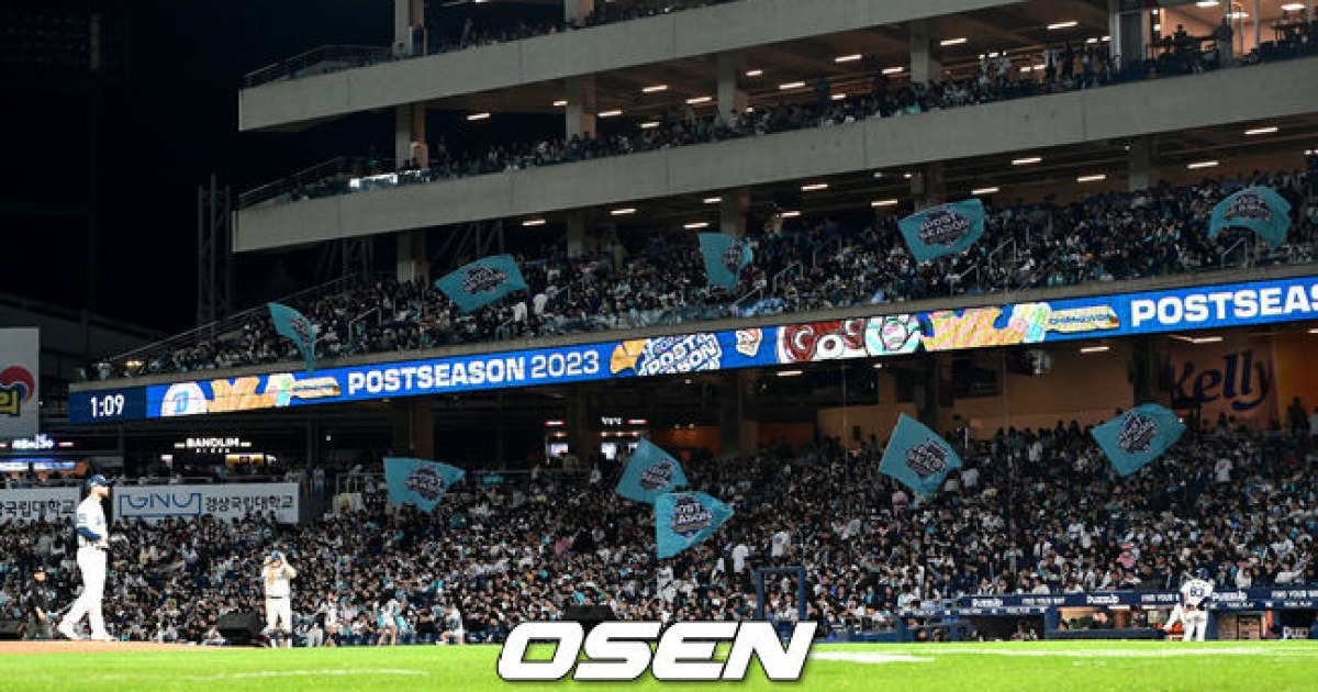 누가 비인기 매치업이래? NC-KT PO 4차전, 경기 2시간 전 일찌감치 매진…이틀 연속 만원사례 [PO4]