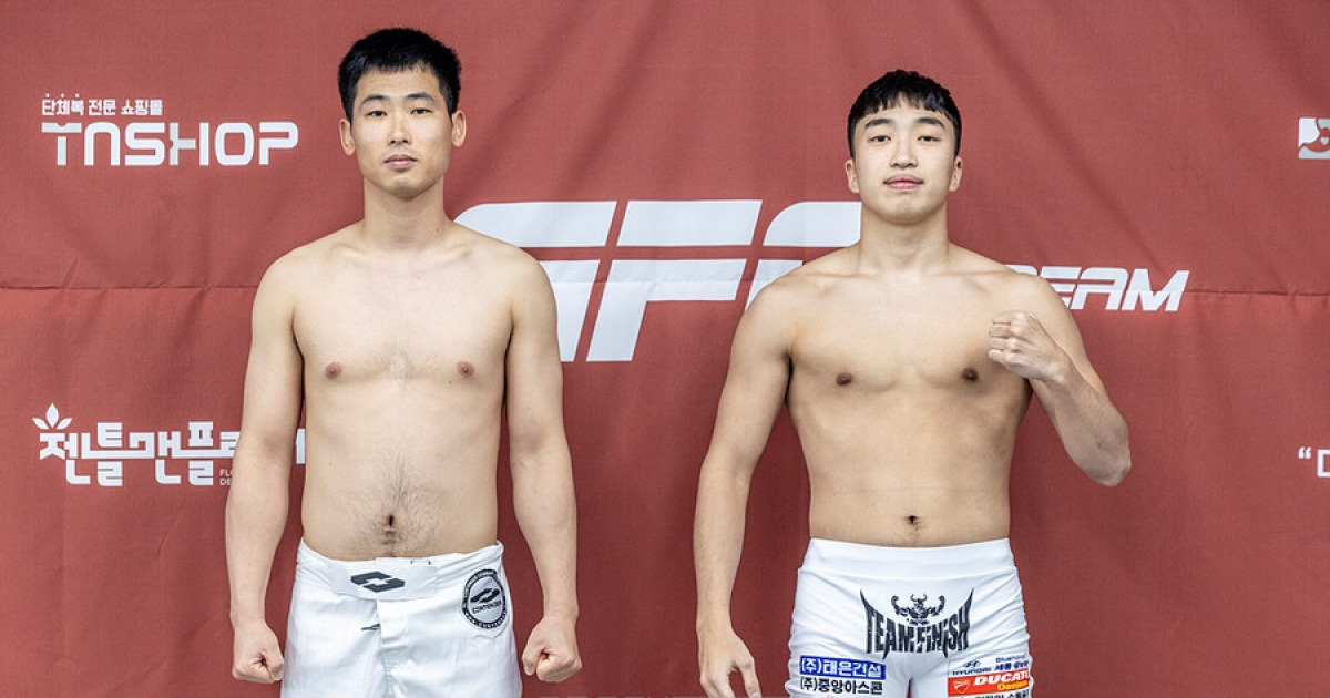 [포토S] GFC 10 출격 앞둔 김희찬 vs 장진표