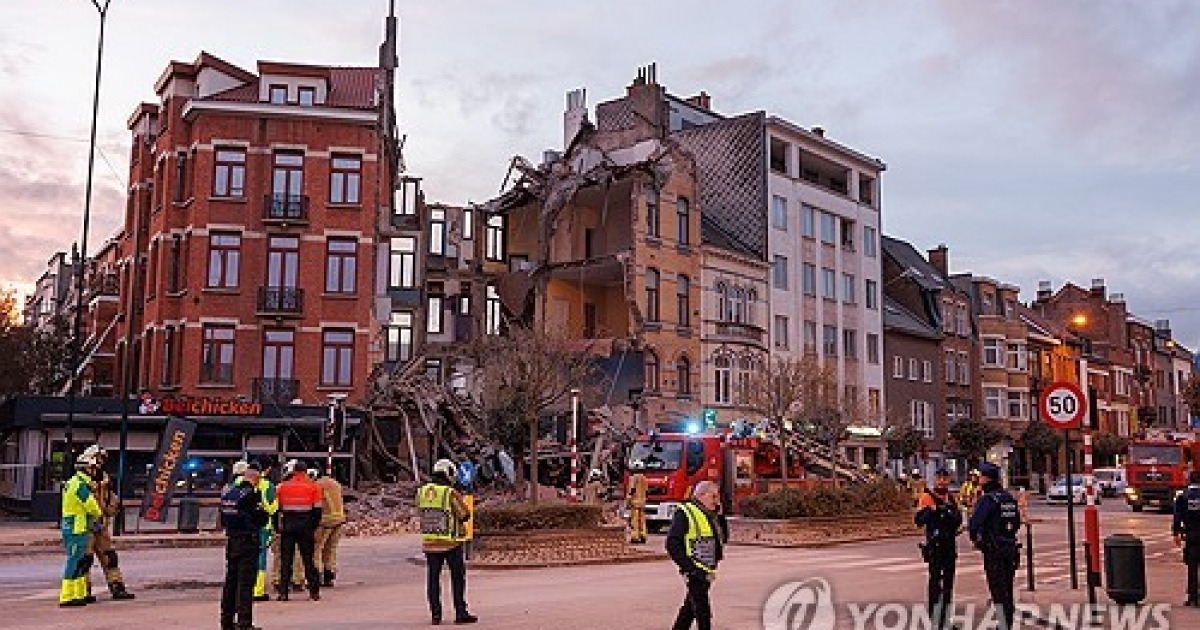 BELGIUM BUILDING COLLAPSE