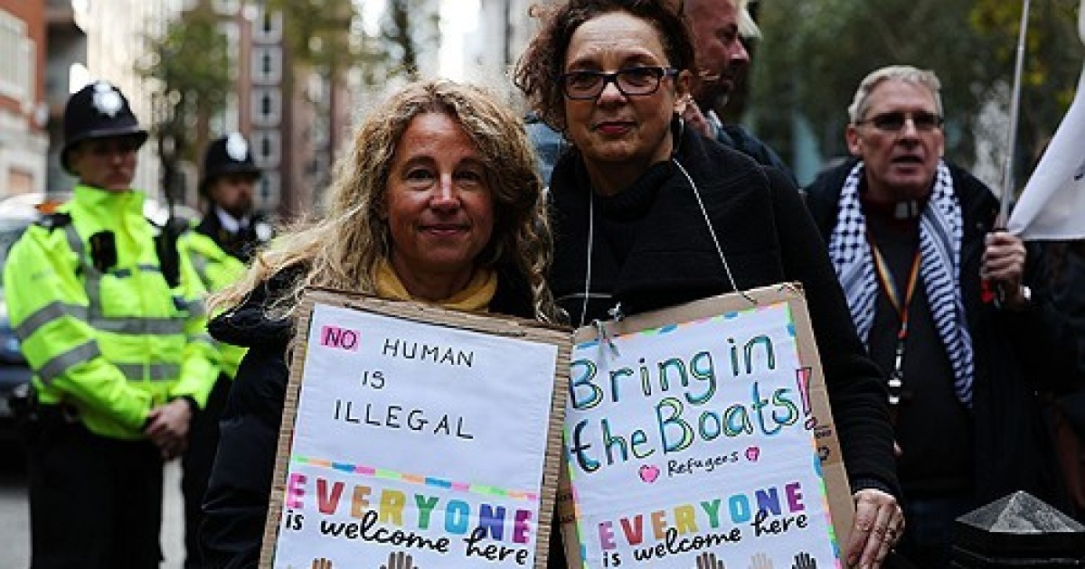 BRITAIN PROTEST