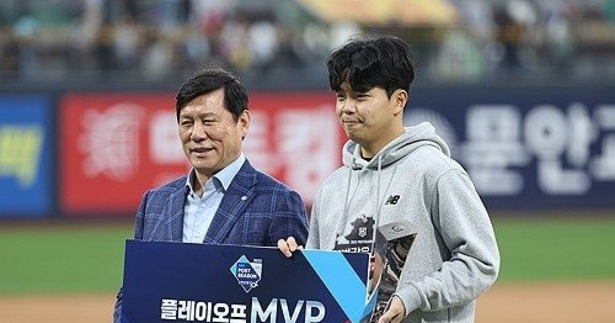 "초인적인 힘 느꼈다"… PO MVP 손동현이 밝힌 가을야구 묘미[PO5]
