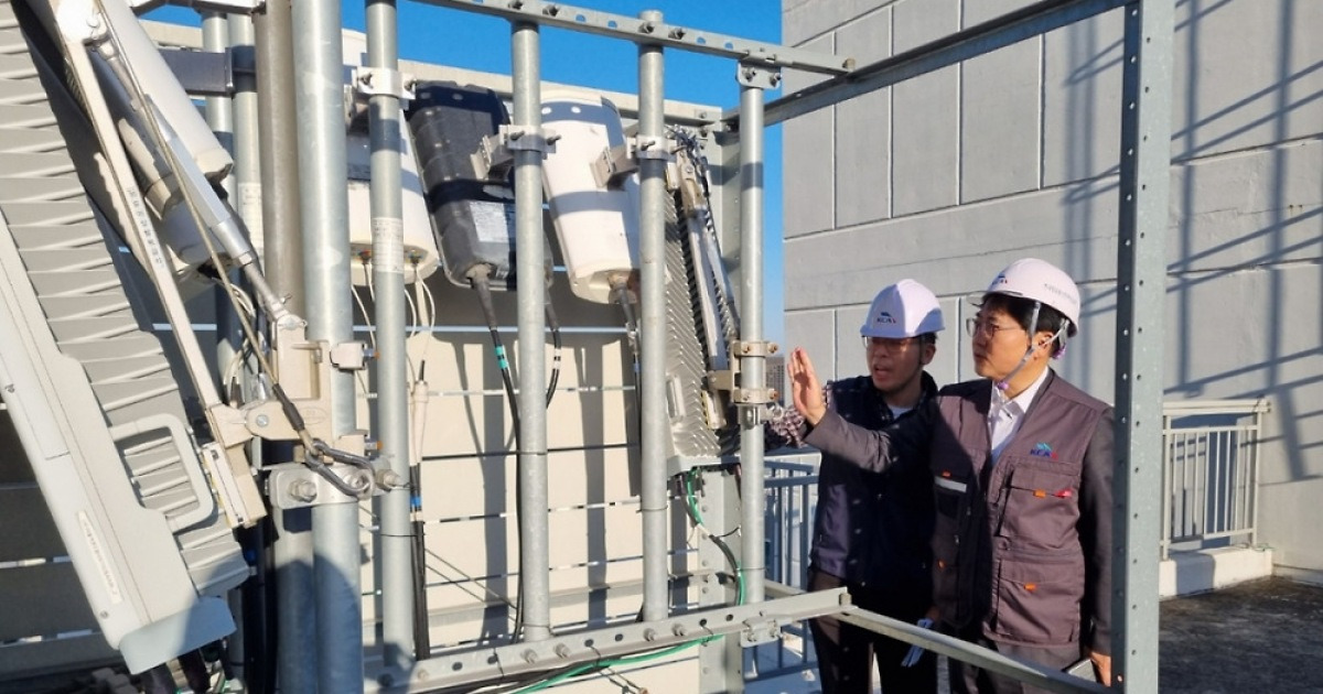 이상훈 KCA 원장, 취임 첫 일정 "5G 무선국 검사 현장점검"